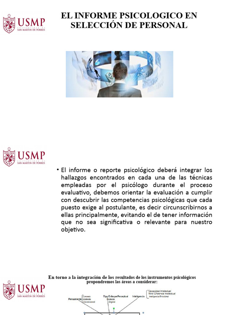 14° El Informe Psicologico en Selección de Personal | Descargar gratis PDF | Sicología | Gestión ...