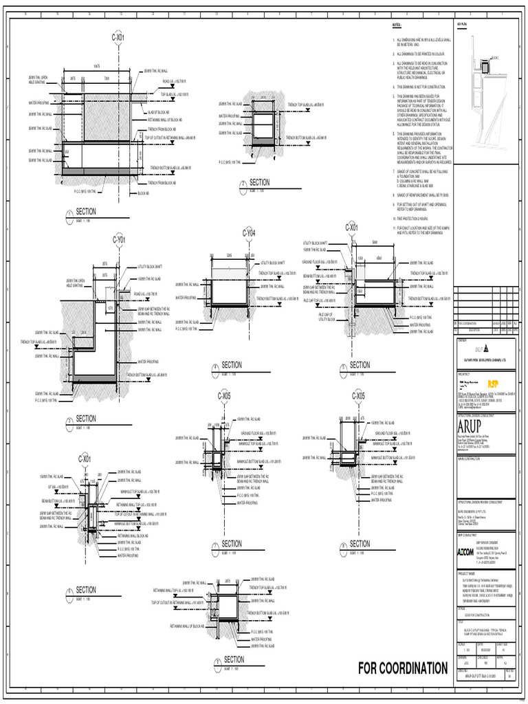 Arup DLF DTT BLK C S1200 | PDF | Civil Engineering | Structural Engineering