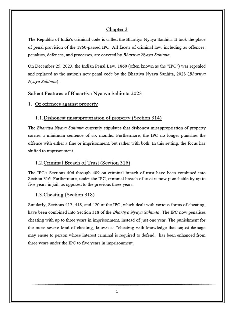 Chapter 3 | PDF | Crimes | Crime & Violence