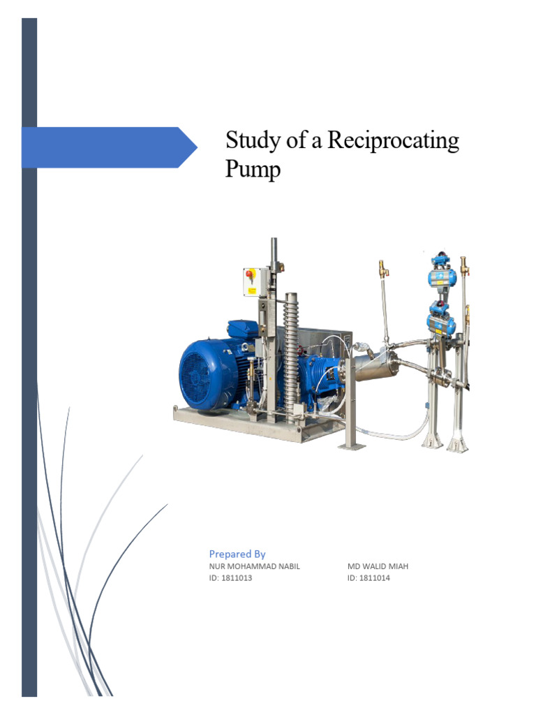Lab Report | PDF | Pump | Piston