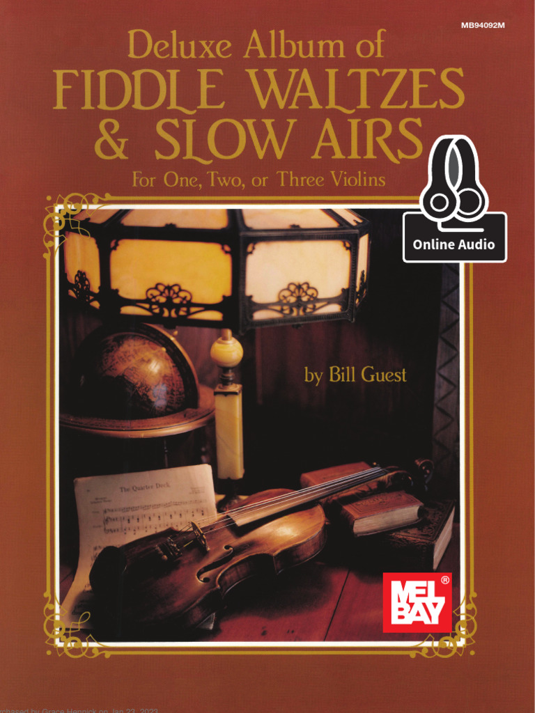 Deluxe Album of Fiddle Waltzes and Slow Aires by Bill Guest | PDF