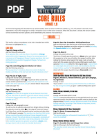 Kill Team - Reference Sheet | PDF