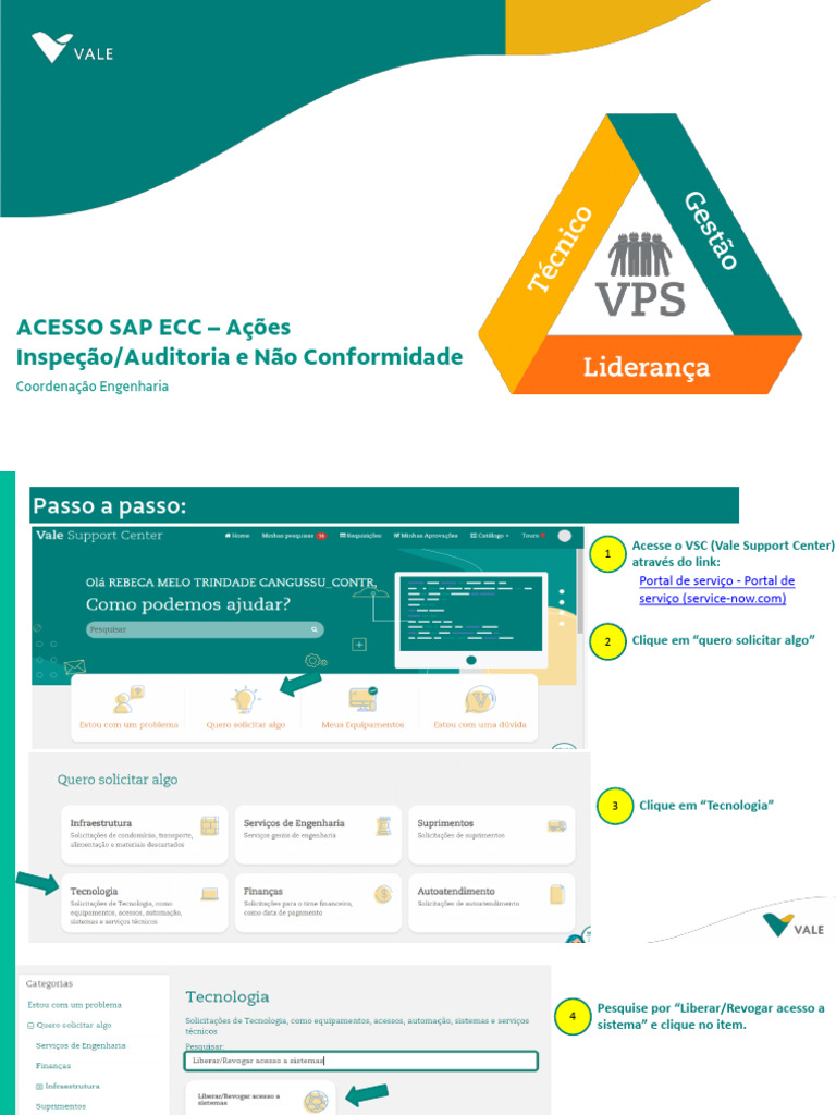 Acesso ao SAP ECC: Passo a Passo | PDF | Negócios | Computadores