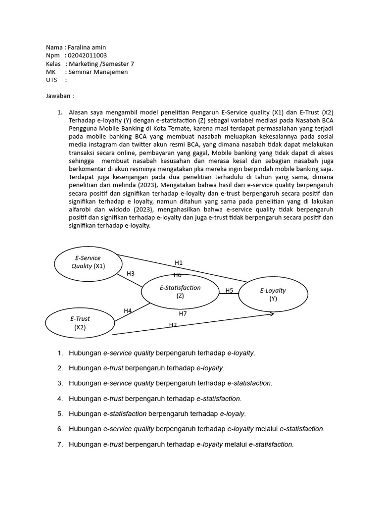 Uts Seminar | PDF | Pengelolaan Keuangan & Uang