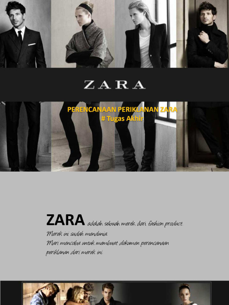 Contoh Tugas Akhir Perencanaan Periklanan Zara | PDF