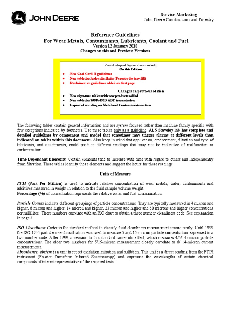 Oil Sample Guide | PDF | Motor Oil | Coolant