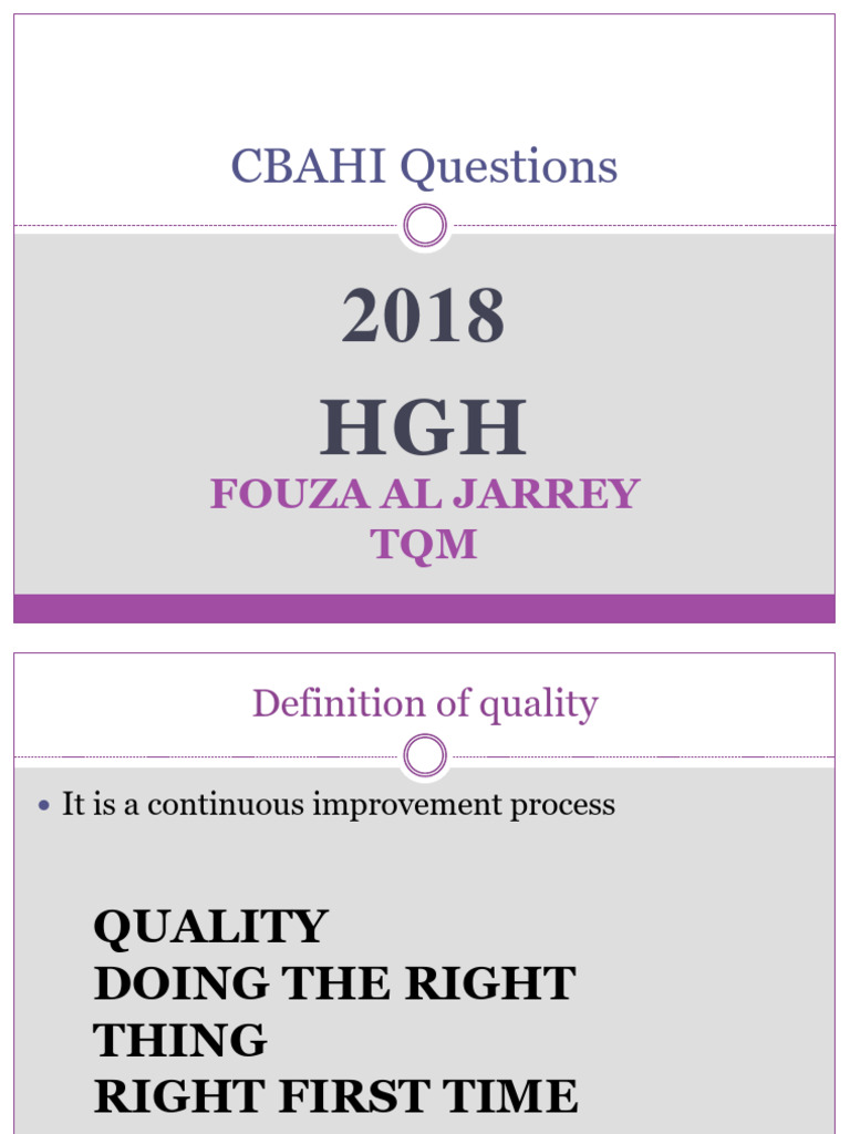 CBAHI Question | Download Free PDF | Patient Safety | Patient