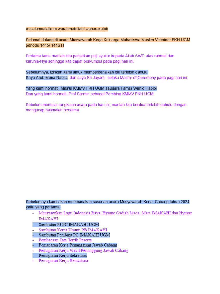 Salinan Dari MC Card Musker 2024 | PDF | Karier & Perkembangan