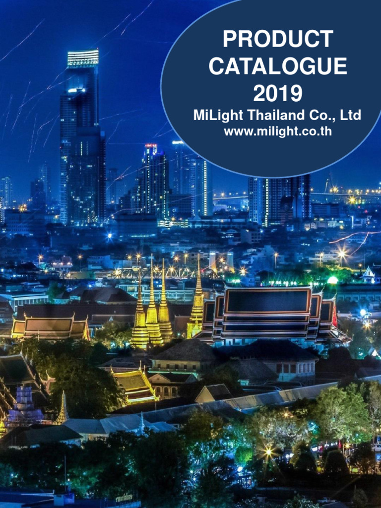 Catalogue MiLight 2019 | PDF | Remote Control | Information And ...