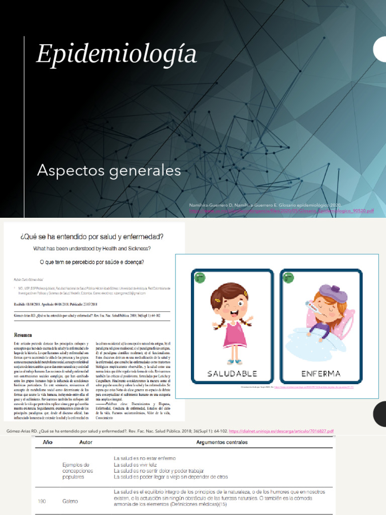Epidemiología Conceptos Básicos | PDF | Epidemiología | Epidemias