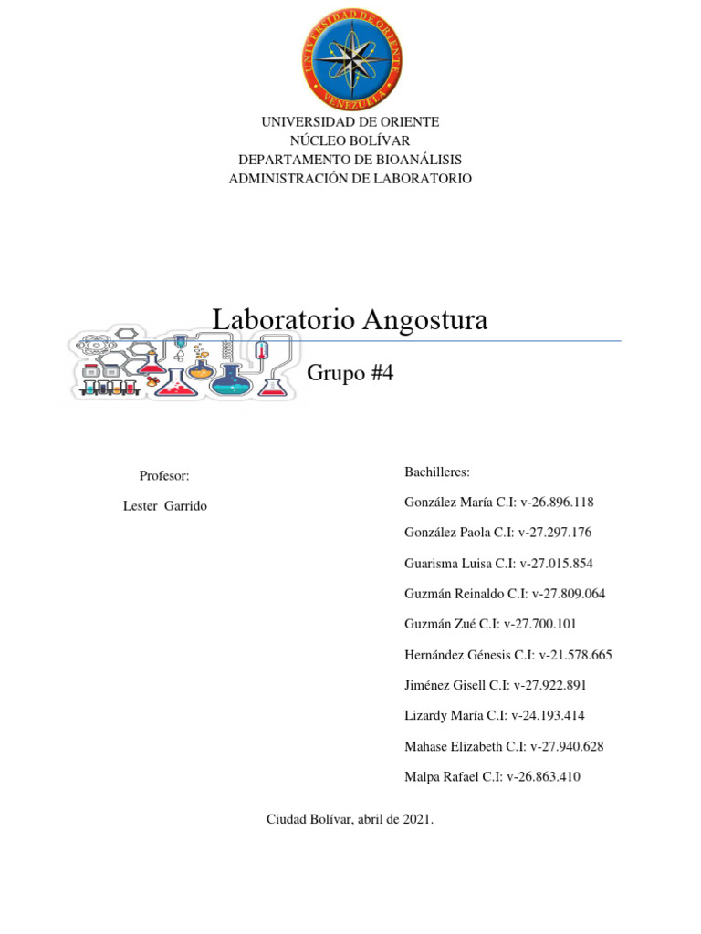 GRUPO 4 TRABAJO FINAL - ADMINISTRACIÓN | PDF | Laboratorios | Hospital