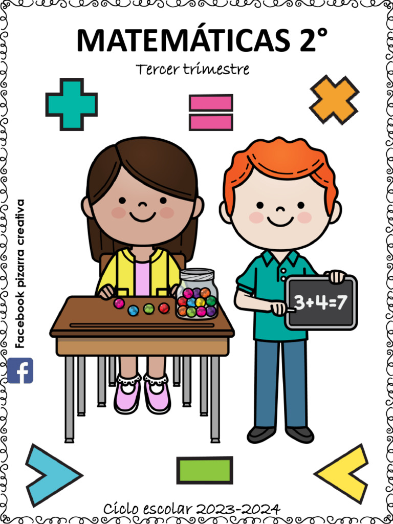 2° Cuadernillo Matematico Tercer Trimestre | PDF | Astronomía | Cuerpos del sistema solar