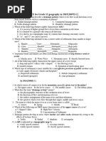 Geography Workheet Remedial | PDF | Ethiopia | Geography