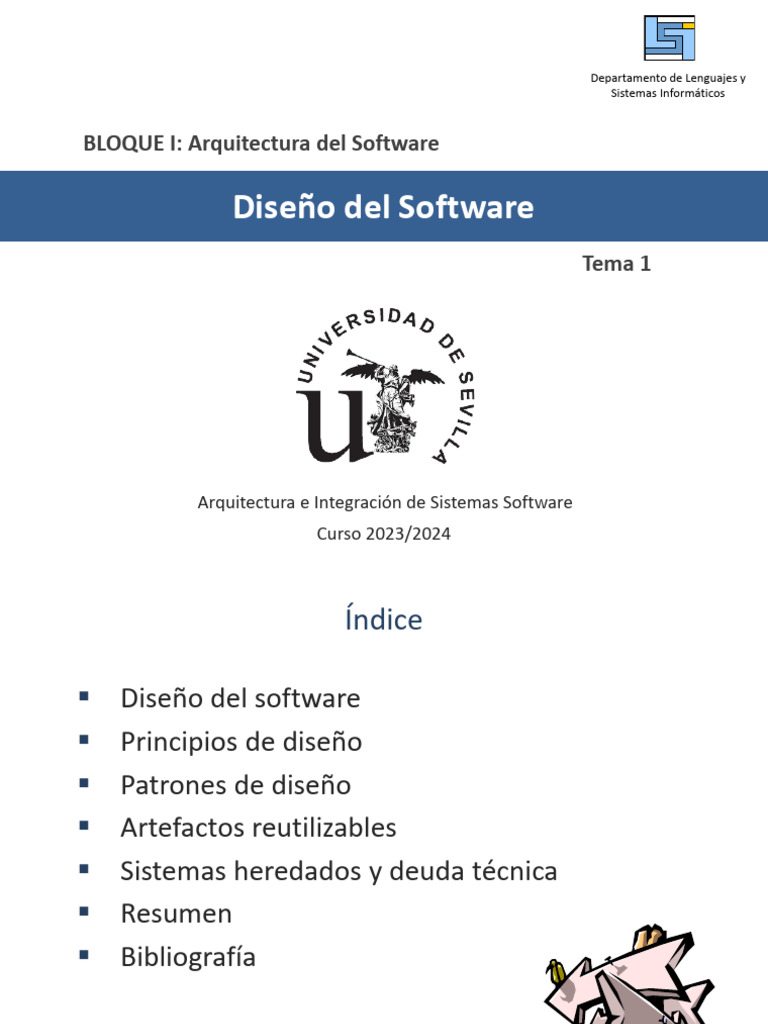Tema 1 - Diseño Del Software | PDF | Software | Biblioteca (informática) Tema 1 - Diseño Del Software | PDF | Software | Biblioteca (informática)