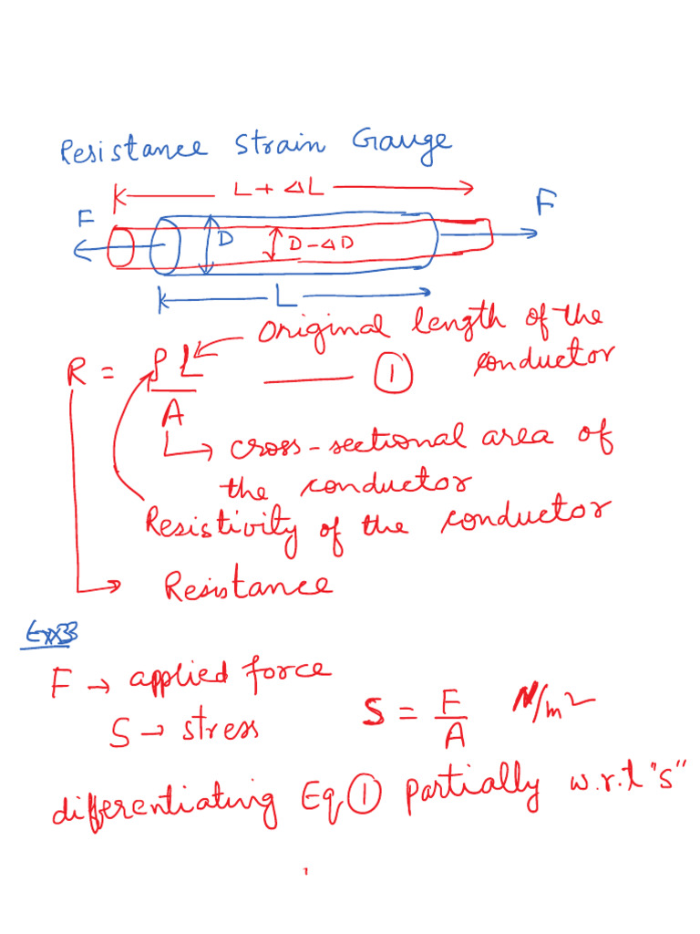 Strain Gauge | PDF