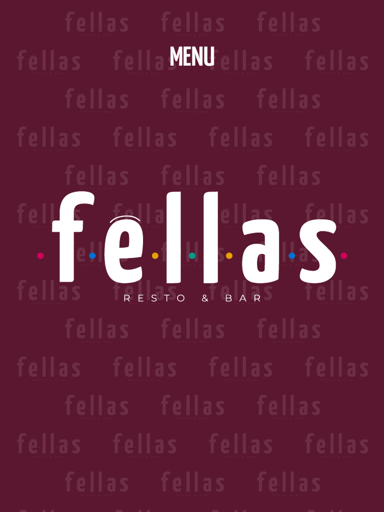 Menu Fellas | PDF