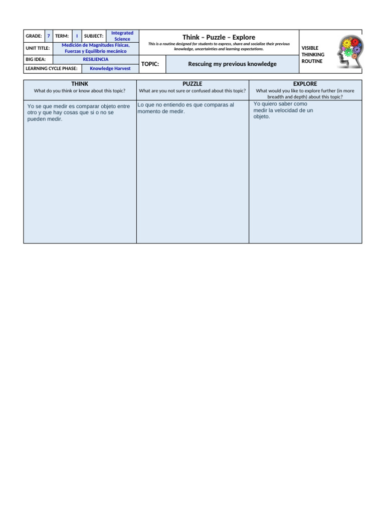 Medición y Fuerzas en Ciencia Integrada | PDF