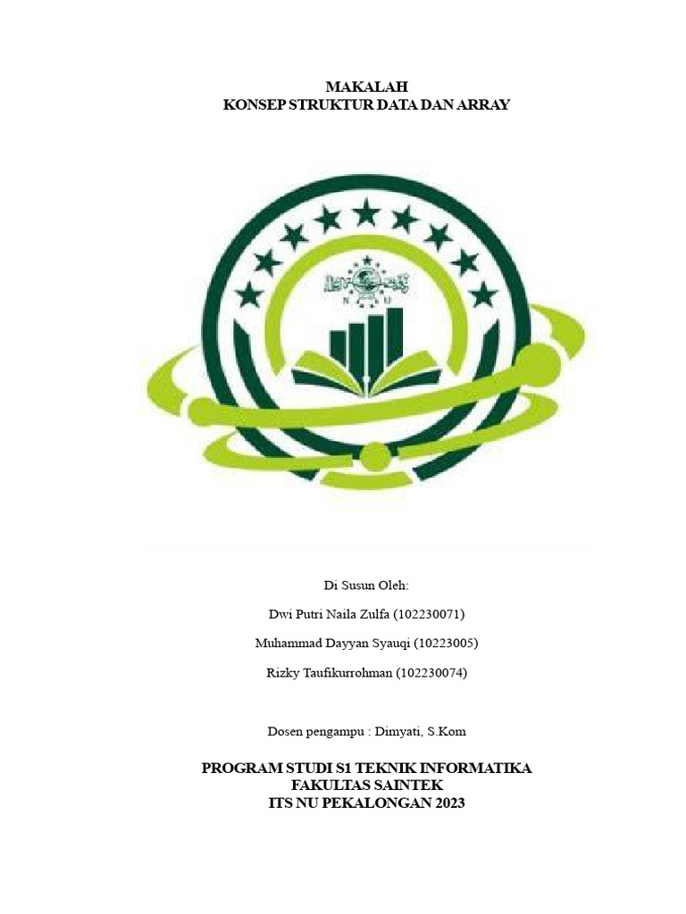 Makalah Struktur Data & Array | PDF