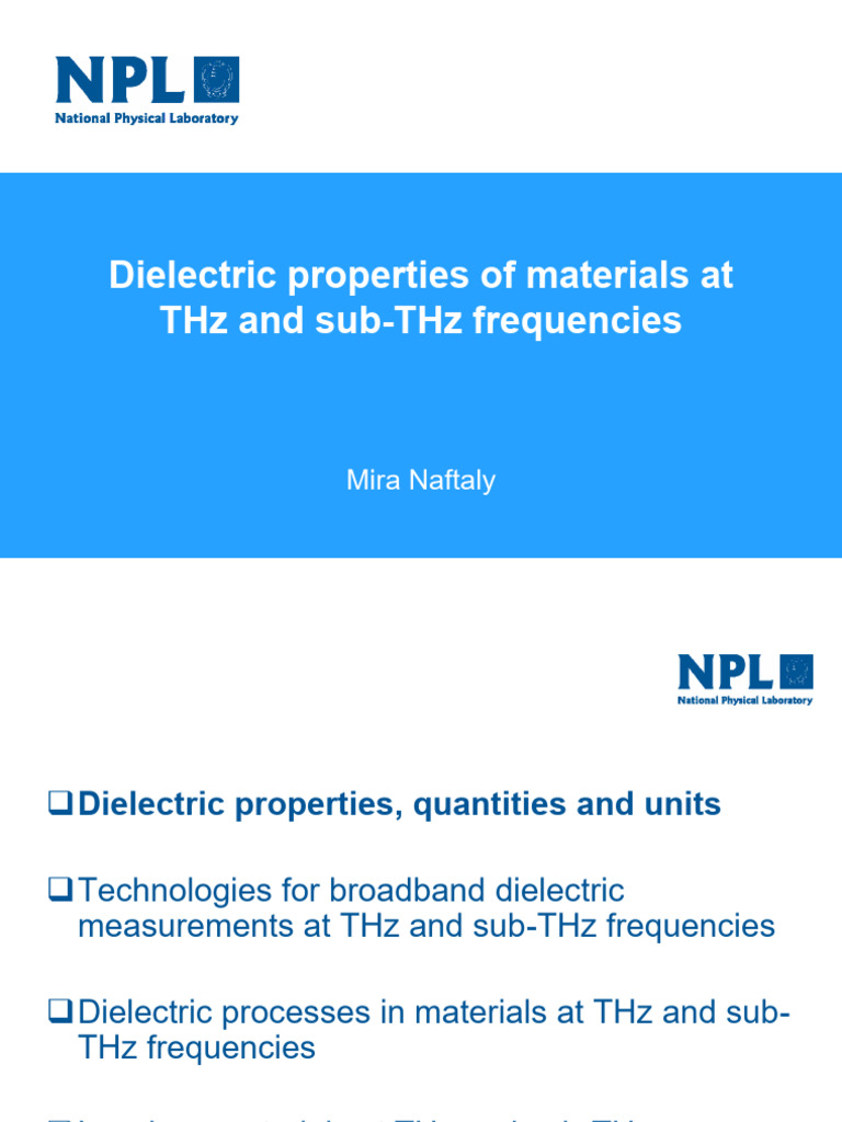 Conversion of units | PDF | Terahertz Radiation | Refractive Index