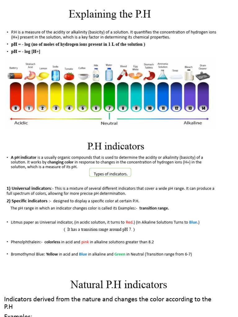 Red Cabbage Indicator | PDF | Ph | Chemistry