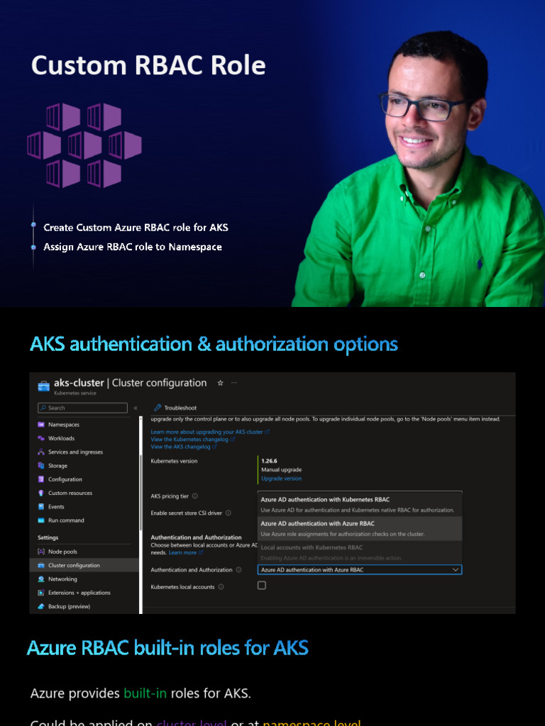 Custom+RBAC+role+for+AKS | PDF
