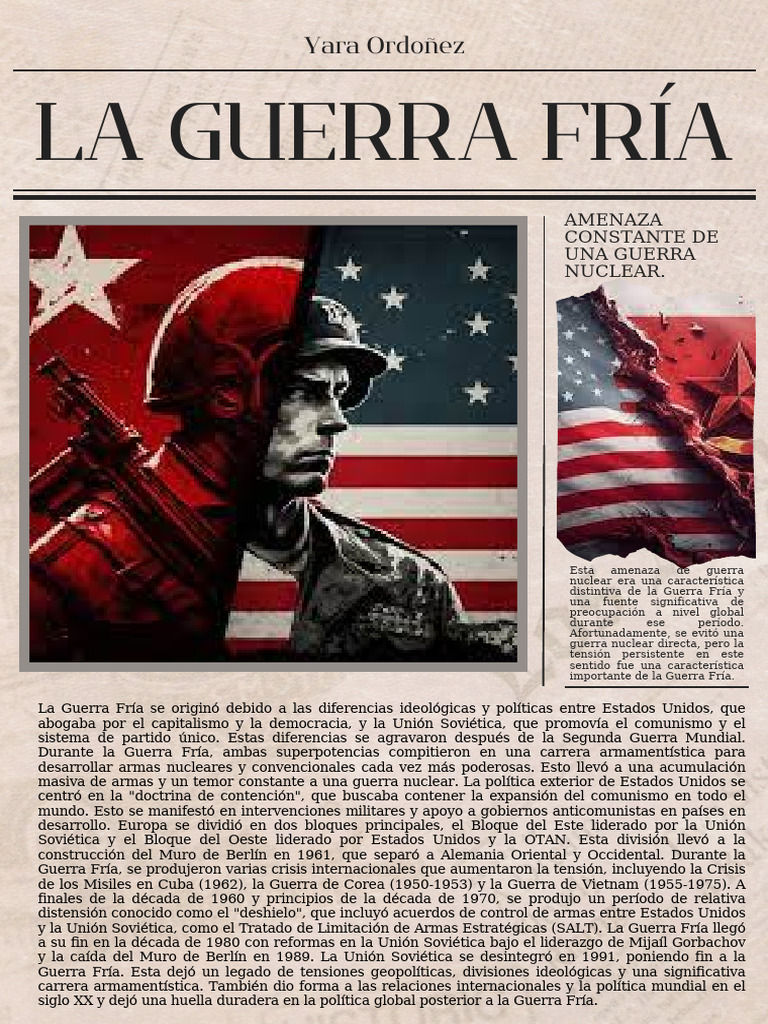 La Guerra Fría: Orígenes y Consecuencias | PDF