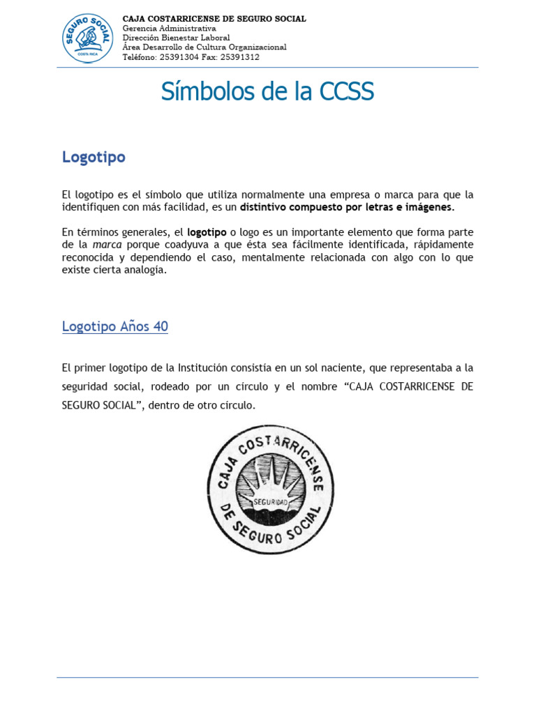 Símbolos CCSS | PDF | Costa Rica