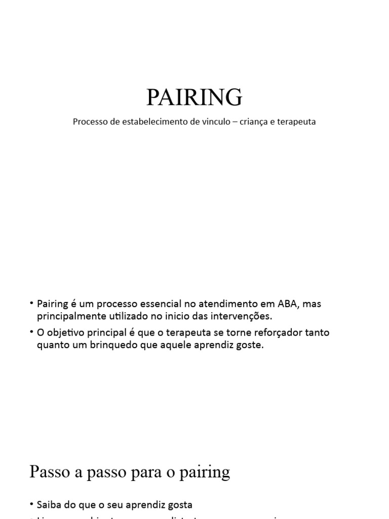 PAIRING | PDF