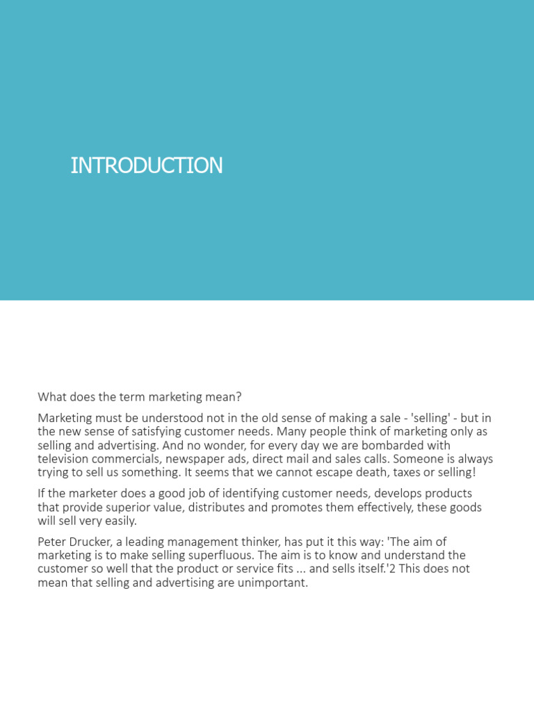 Understanding Modern Marketing Concepts | PDF | Business