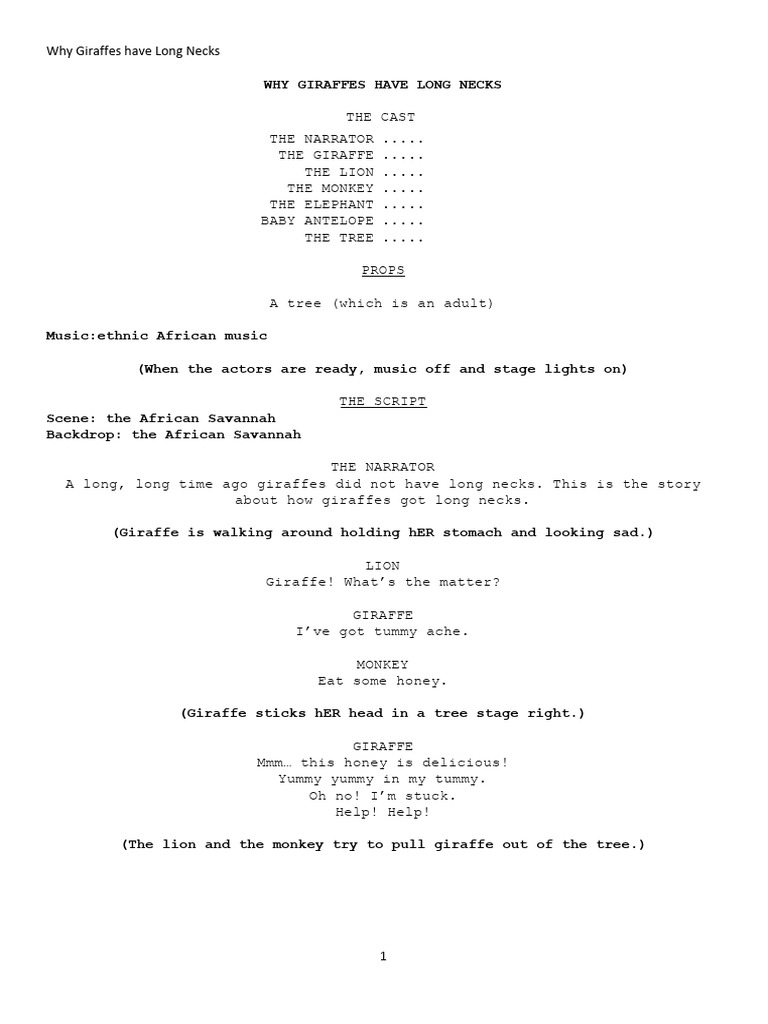 Giraffes | PDF | Giraffe