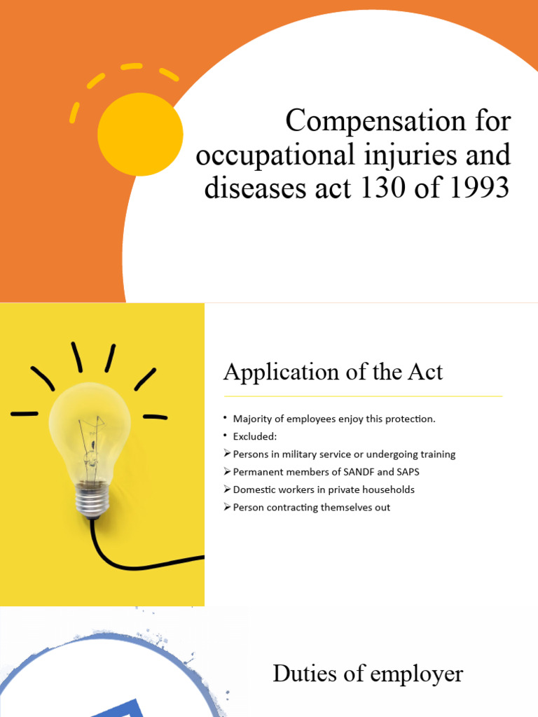 Understanding COIDA: Employee Compensation Guide | PDF