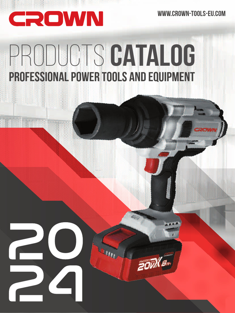 Crown Catalog Eu 2024 Web | PDF | Drill | Brand