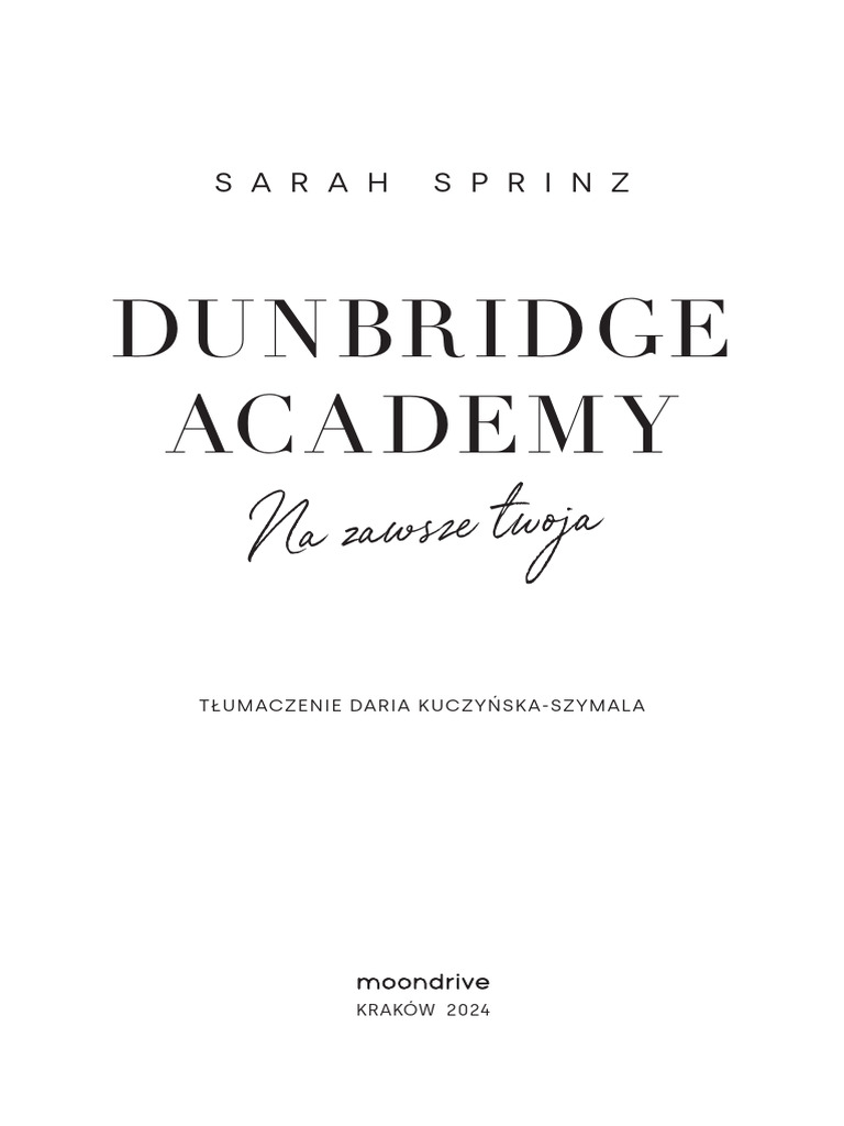 Dunbridge Academy 3 - Darmowy Fragment | PDF