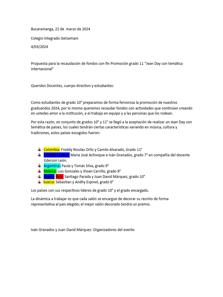 Jean Day Tematico Paises | PDF