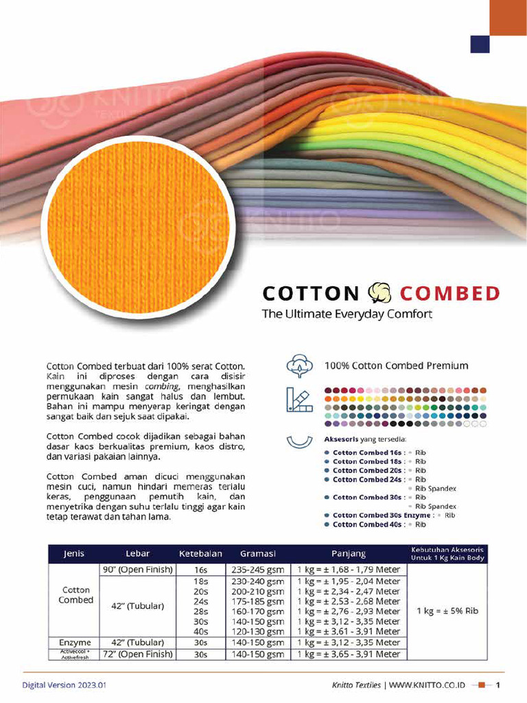 Cotton Combed | PDF