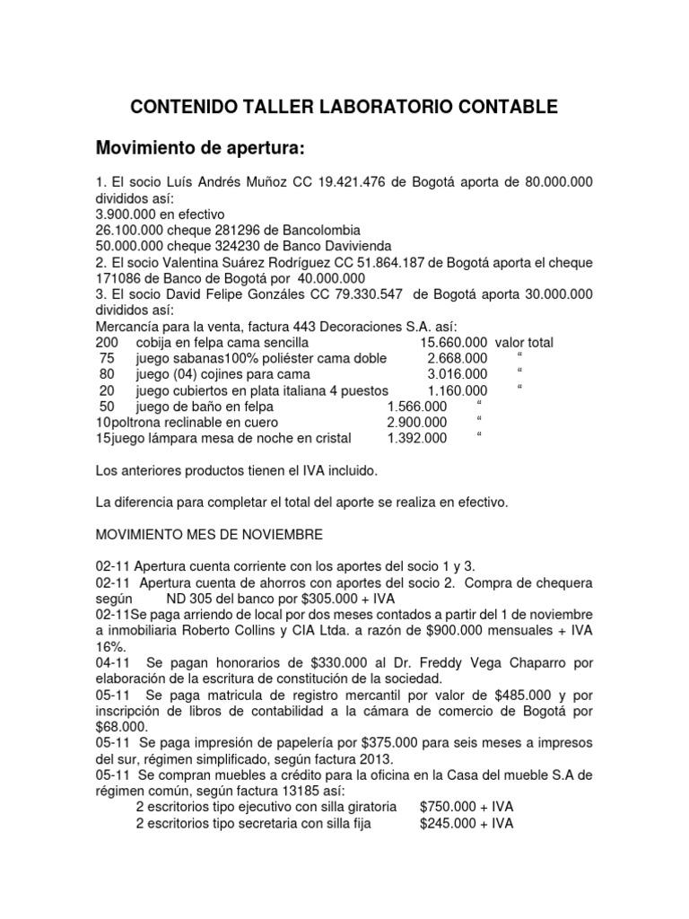 Labortorio de Actualizacion | PDF | Factura | Business