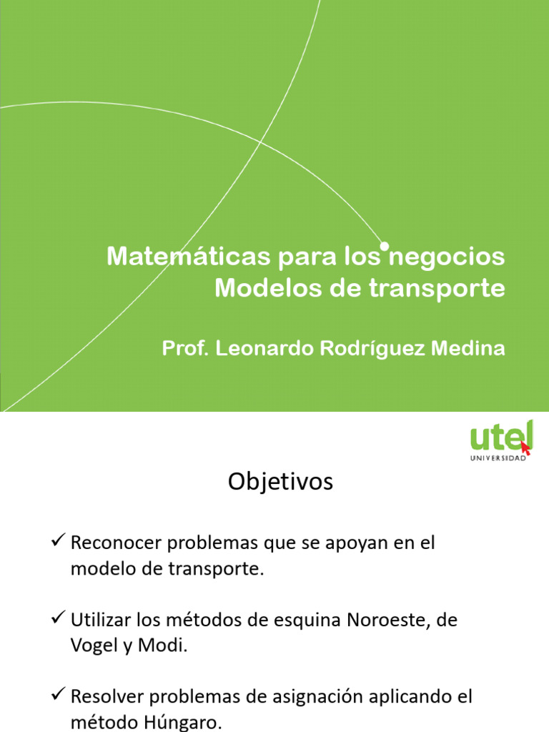 Mat Neg S6 OC Transporte | PDF | Economias