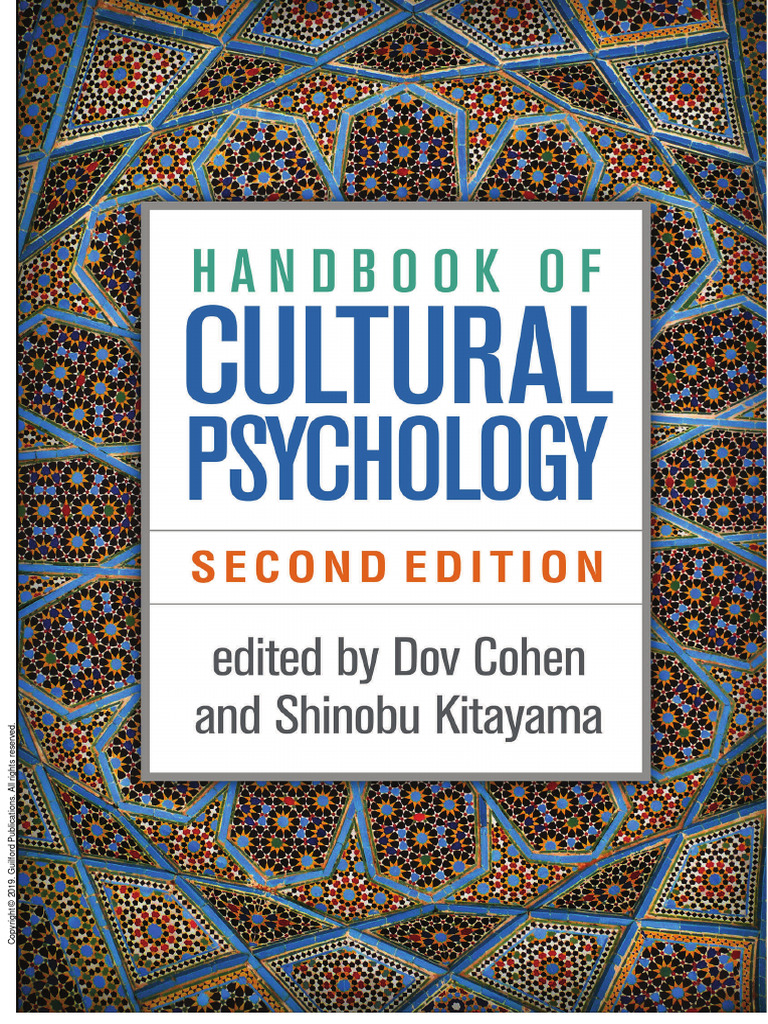 Handbook of Cultural Psychology | PDF