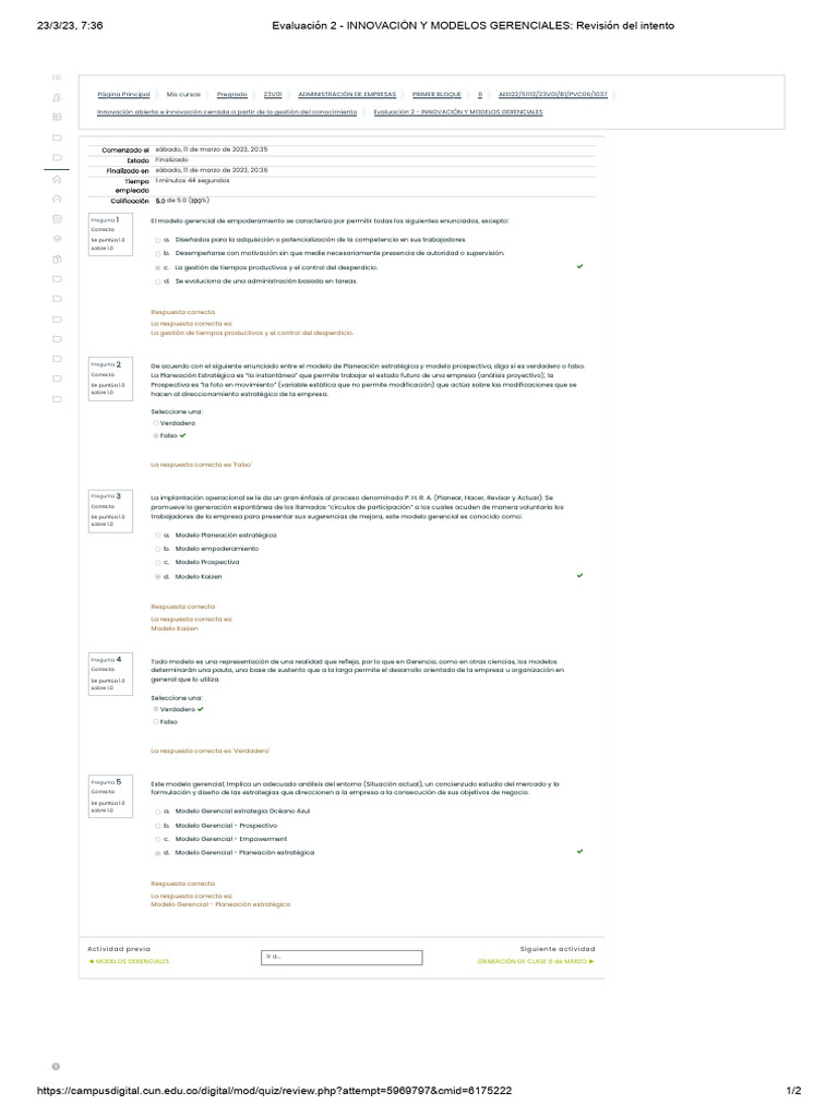 Eval 2 - Innovación-51112 | PDF