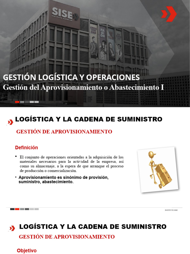 Presentación 2 - Gestión Del Aprovisionamiento o Abastecimiento | PDF ...