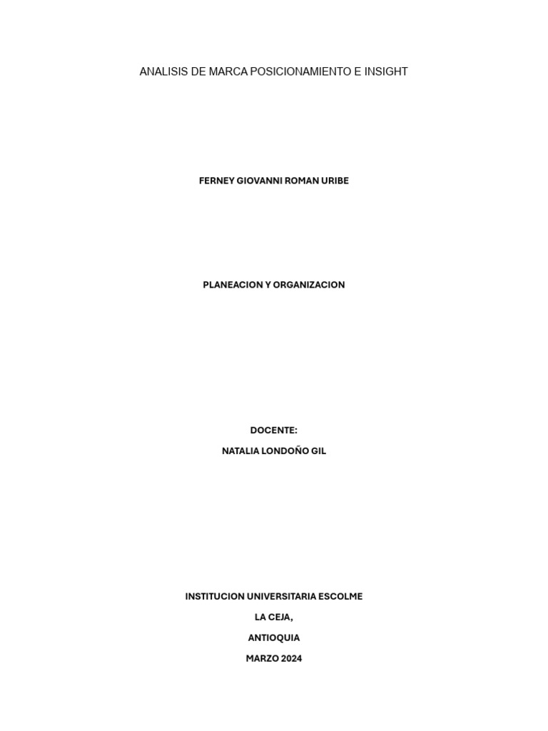 Analisis de Marca Posicionamiento e Insight | PDF | Marca | Apple Inc.