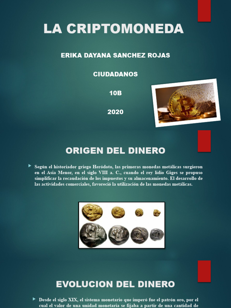 La Criptomoneda | PDF | Criptomoneda | Moneda