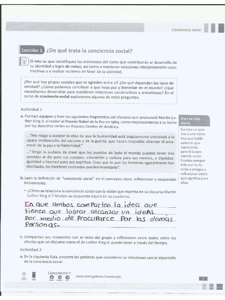Construye T Lección 1 | PDF