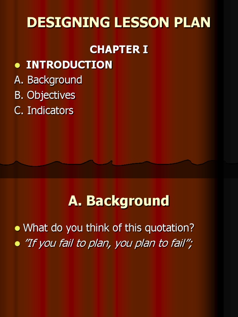 Designing Lesson Plan | PDF | Lesson Plan | Competence (Human Resources)