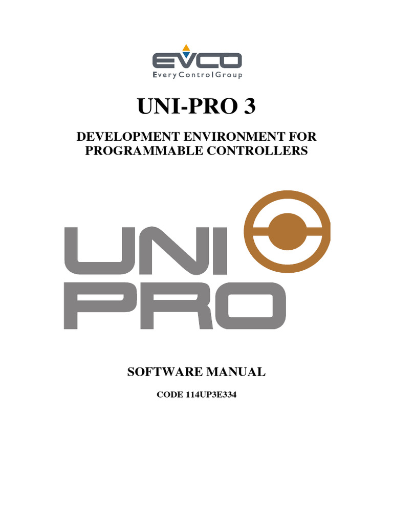 Unipro3 Manual | PDF | Programming | Computer Program
