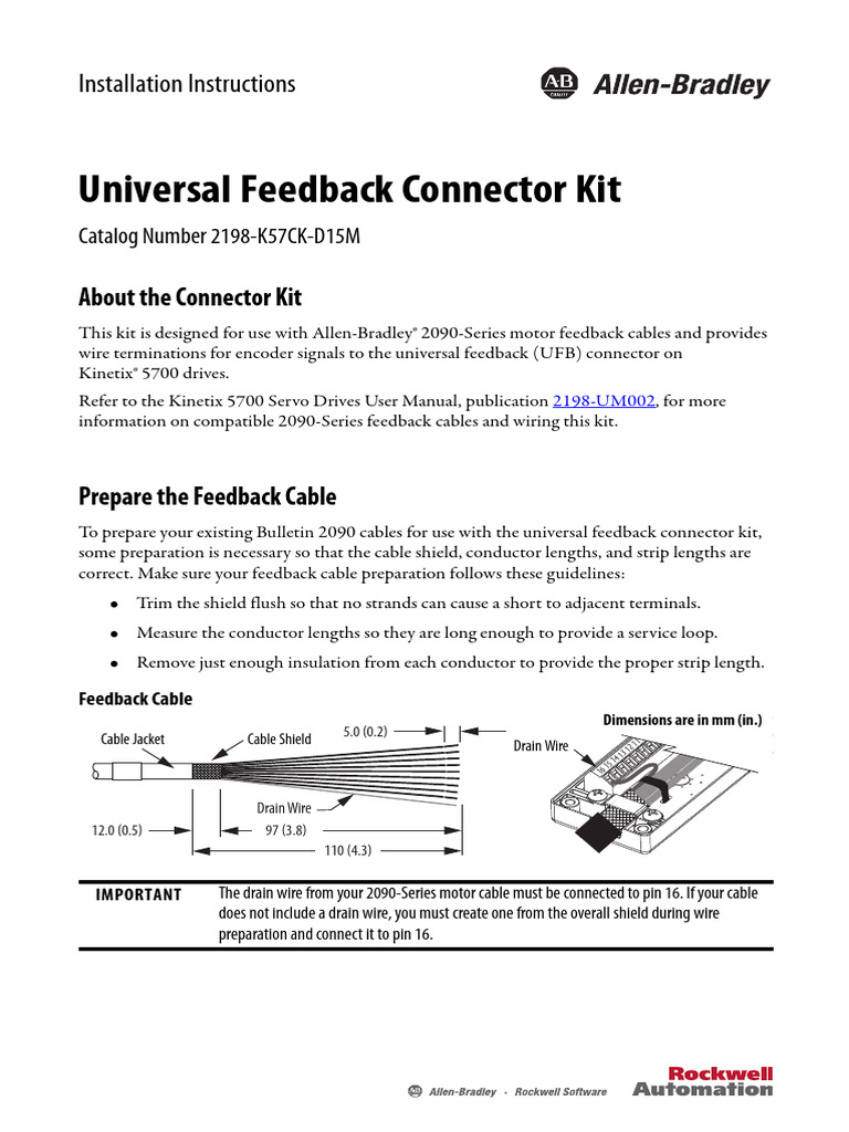 2198-In010 - En-P 2198-K57CK-D15M | PDF | Electrical Connector | Wire