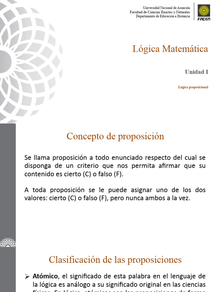 Presentación - PowerPoint - Lógica Proposicional | PDF | Proposición | Si y solo si