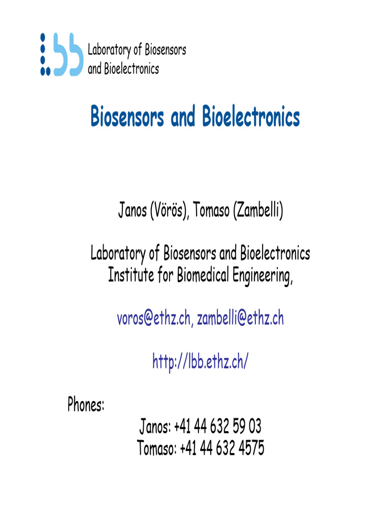 Lecture 1 Overview | PDF | Biosensor | Dna Microarray Lecture 1 Overview | PDF | Biosensor | Dna Microarray