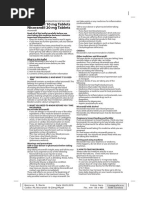 Tensipine MR: Usage and Precautions | PDF | Heart | Hypertension