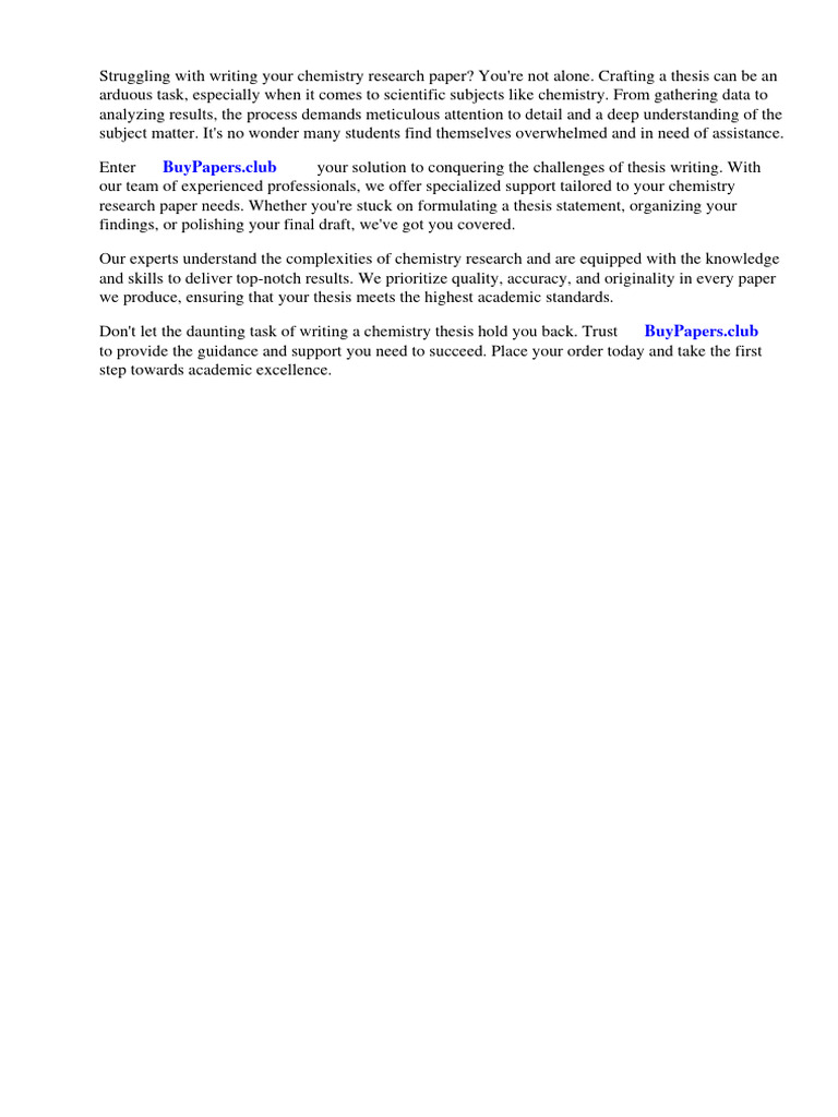 Chemistry Research Paper Rubric | PDF Chemistry Research Paper Rubric | PDF